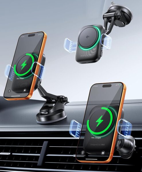 [Amazon.ca] INIU 3-in-1 Magnetic Wireless Car Phone Holder $14.52 ...