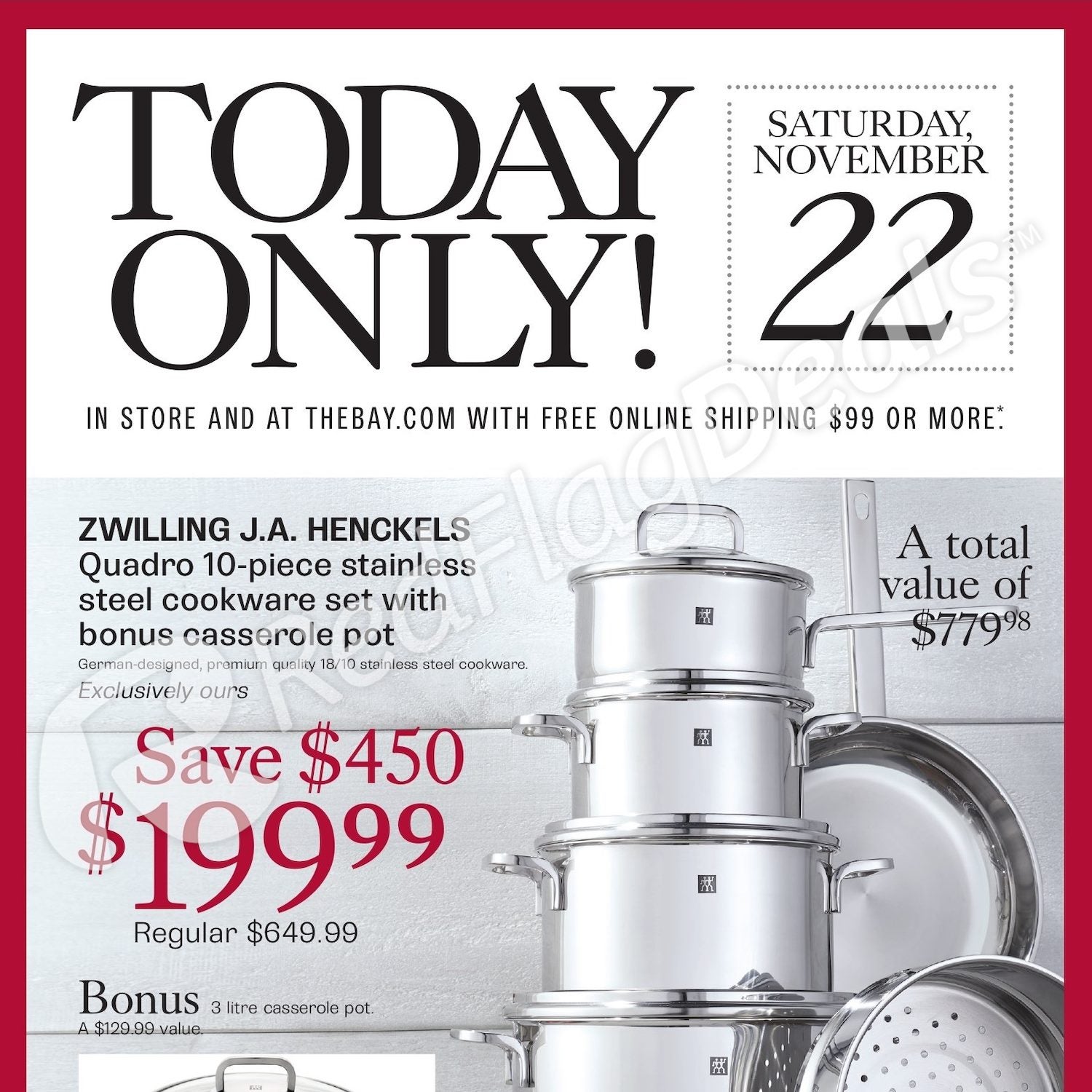 The Bay Weekly Flyer - Today Only! (EN) - Nov 22 – 22 - RedFlagDeals.com